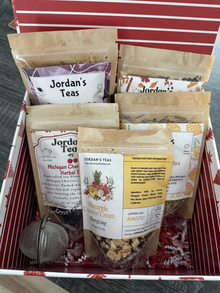 5 Teas Variety Gift Box - Jordan's Teas